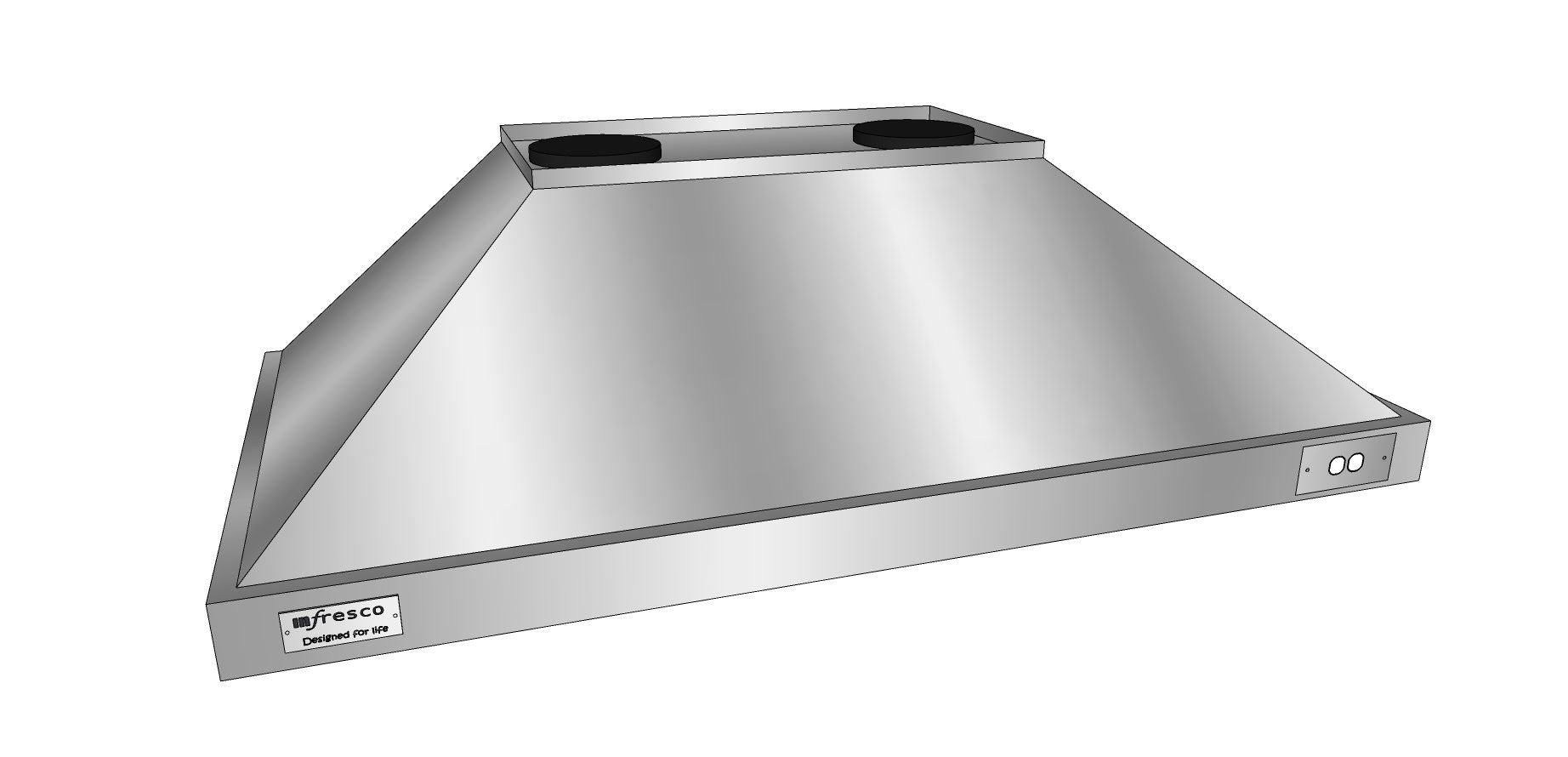 Infresco 1200mm Cone Top roof exit – BBQsAustralia